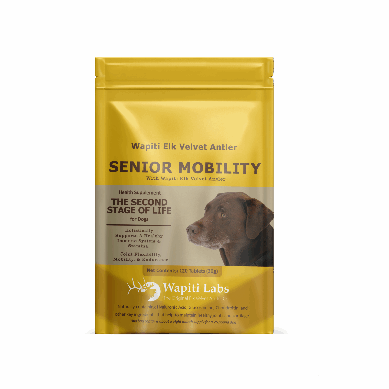 Elk Velvet Antler Senior Mobility Supplement - Senior Dog Supplements ...