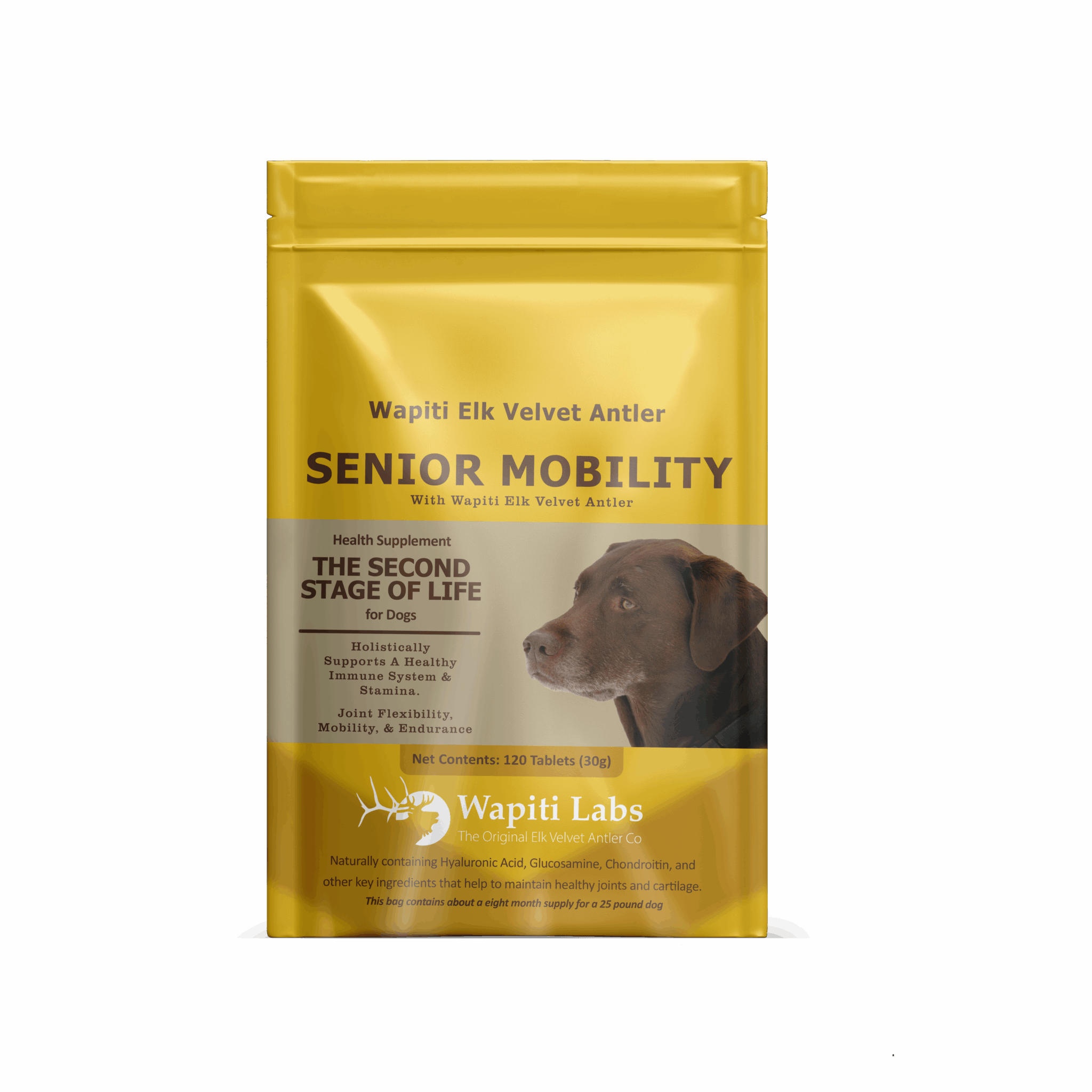 Elk Velvet Antler Senior Mobility Supplement - Senior Dog Supplements ...